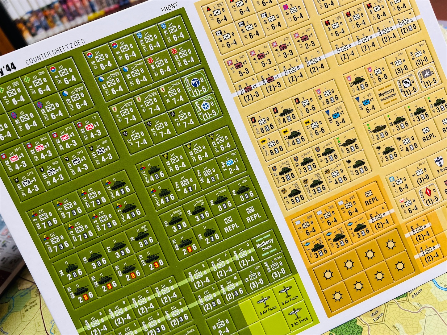 GMT「Normandy'44 3rd Printing」 - Wargaming Esoterica