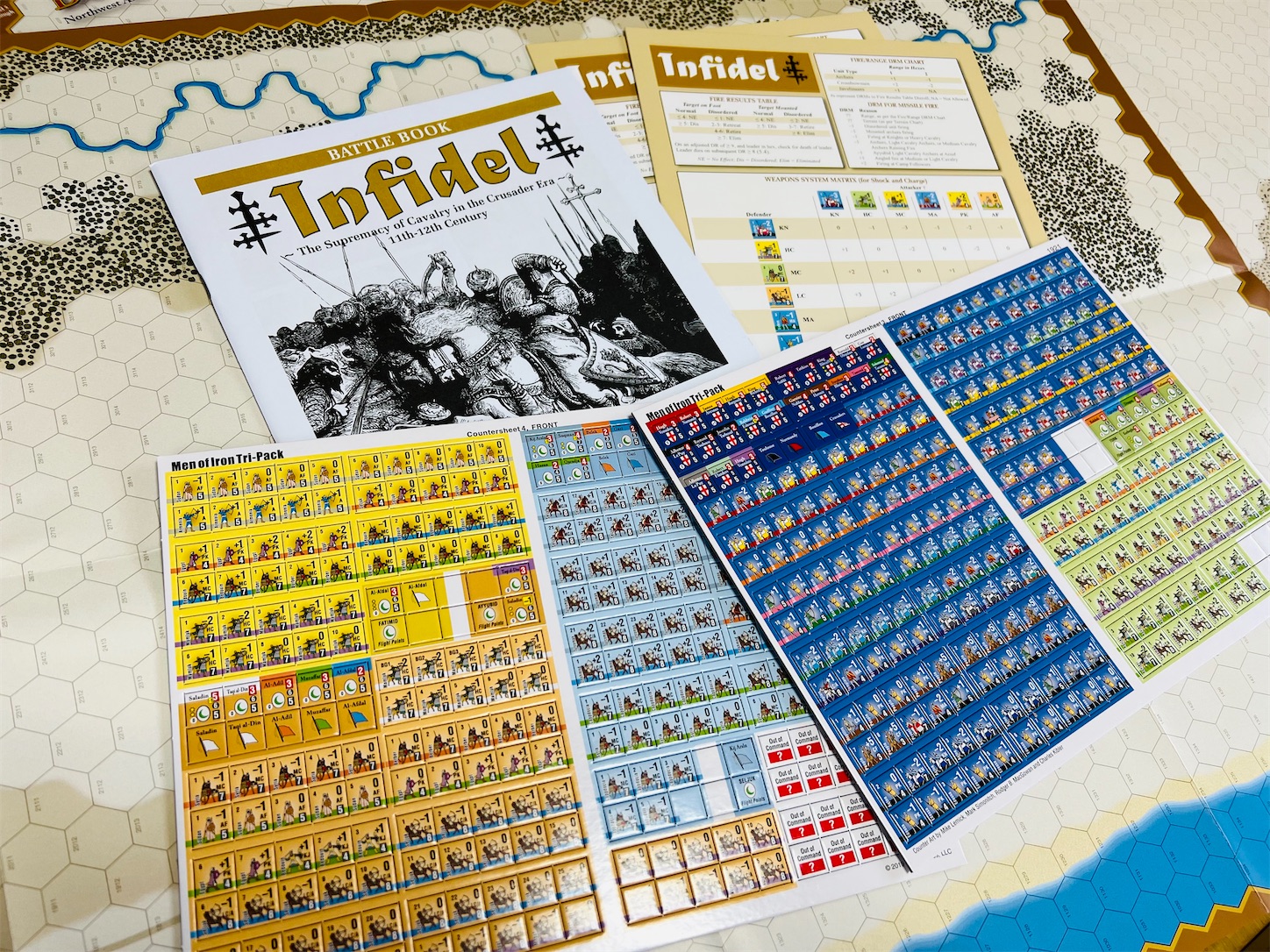 GMT「Men of Iron / Infidel / Blood & Roses」Tri-Pack - Wargaming Esoterica