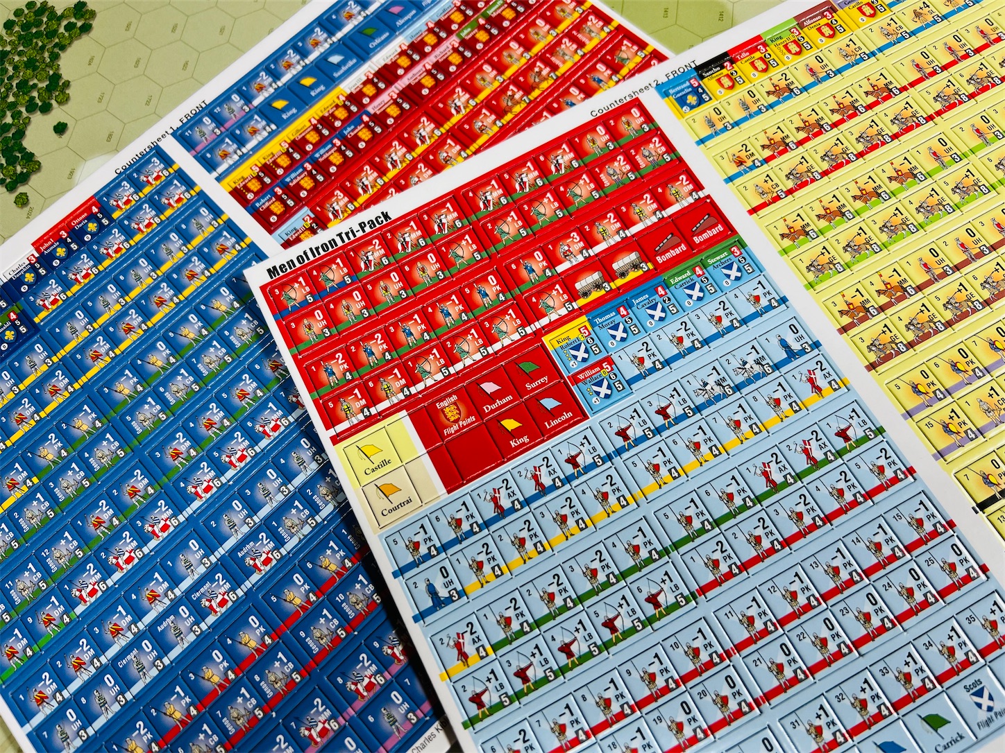 GMT「Men of Iron / Infidel / Blood & Roses」Tri-Pack - Wargaming Esoterica