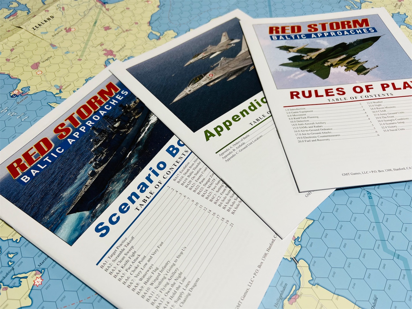 GMT「Red Storm : Baltic Approaches」＋データカード - Wargaming Esoterica