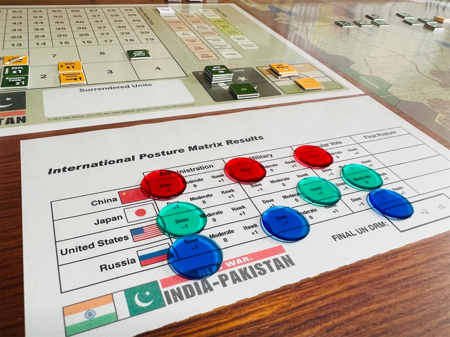 【Next War Series】「Next War : Indo-Pakistan」Border War Solo-Play AAR ...