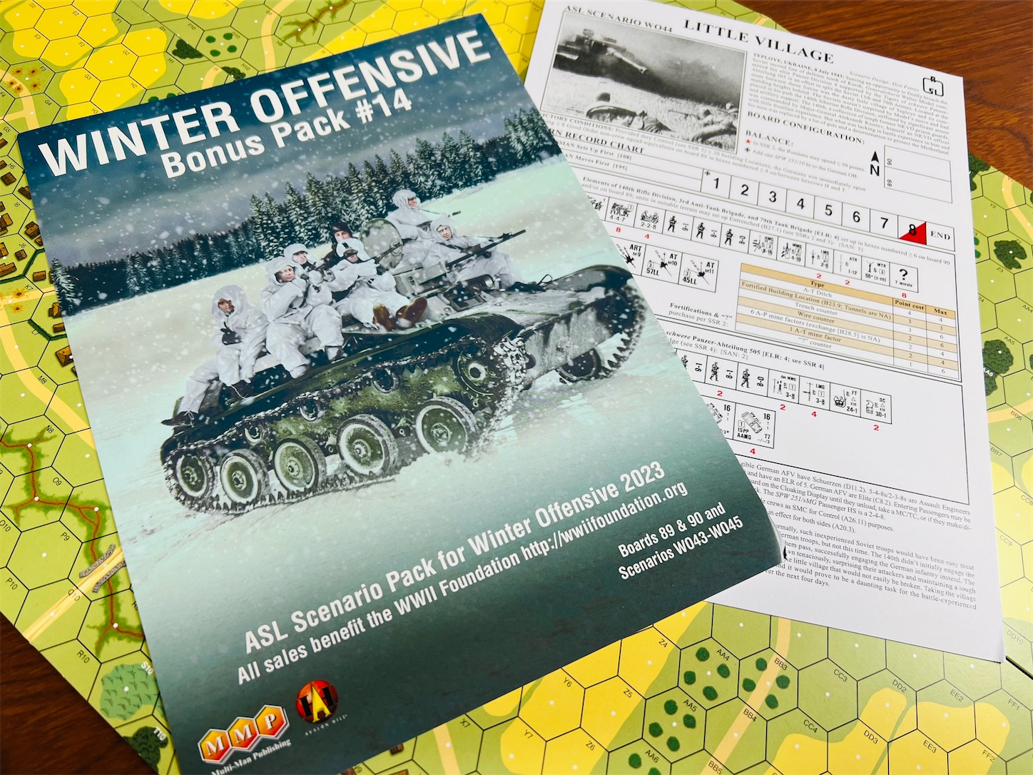 【Advanced Squad Leader】「Winter Offensive Bonus Pack #14」 - Wargaming ...