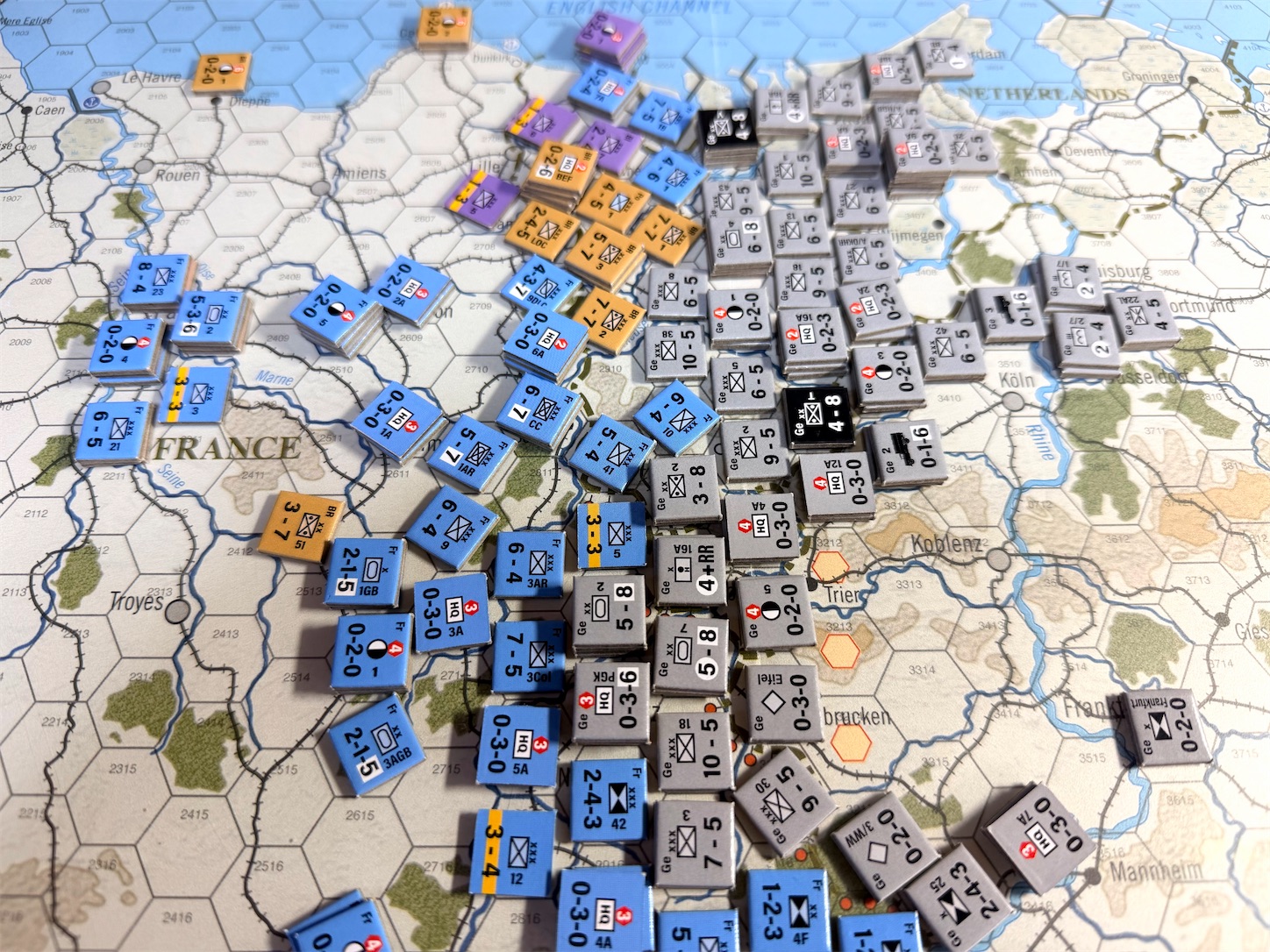 【Campaigns in Europe】France 1940 Solo-Play AAR x2 (Manstein Plan ...
