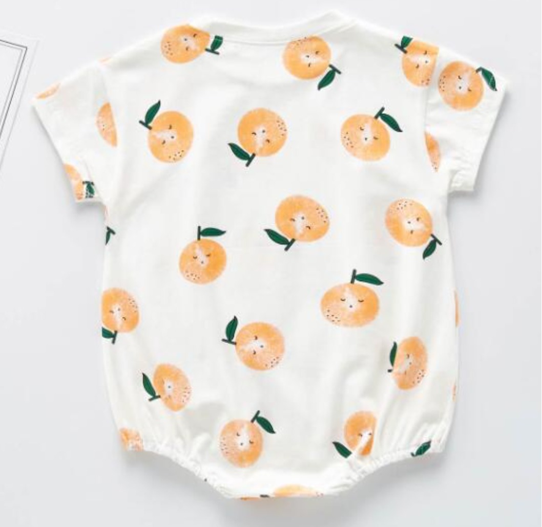 悶絶かわいい！みかん柄ロンパース 入荷しました。 - cultivate tachima