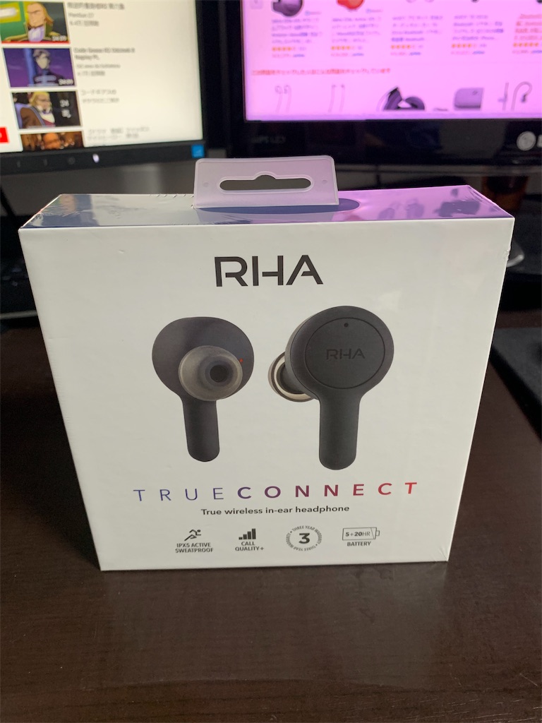 【完全ワイヤレスイヤホン】 RHA「TRUE CONNECT」のご紹介① - ～ただいま・好きもの発信局～