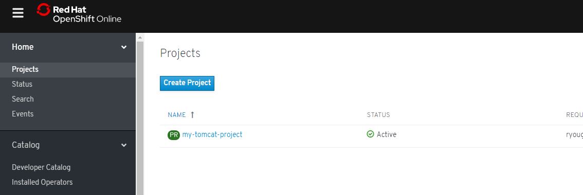 OpenShift Onlineをさわってみる - cuteanimal’s blog