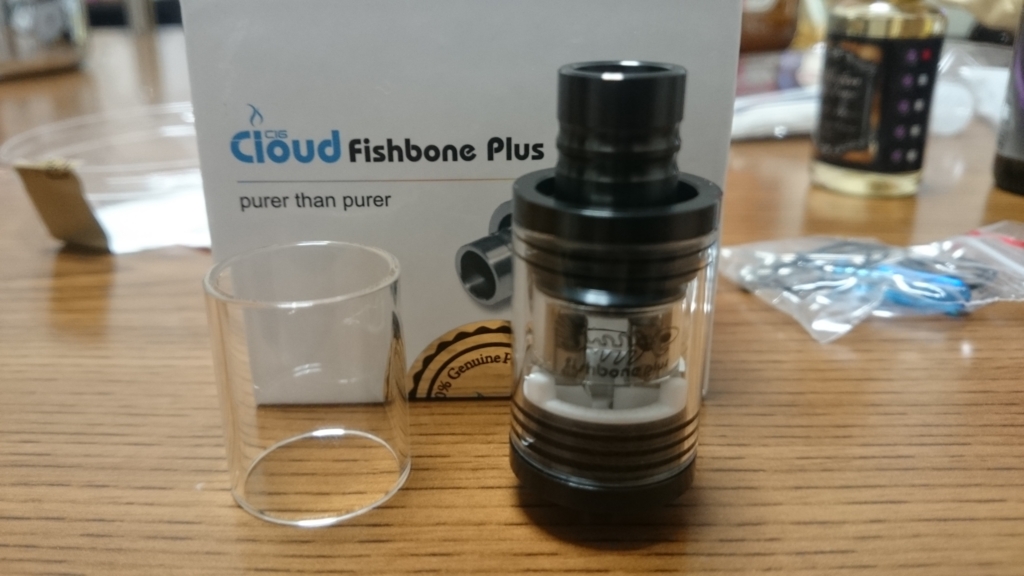 Cloud joy fishbone PLUS RDA - VAPE九州 喫煙ブログ
