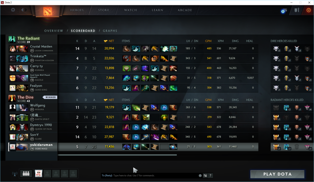 Dota 2 Dark Rift Update、UnderlordとPost-match summaryの追加 - 雪降って地固まる ...