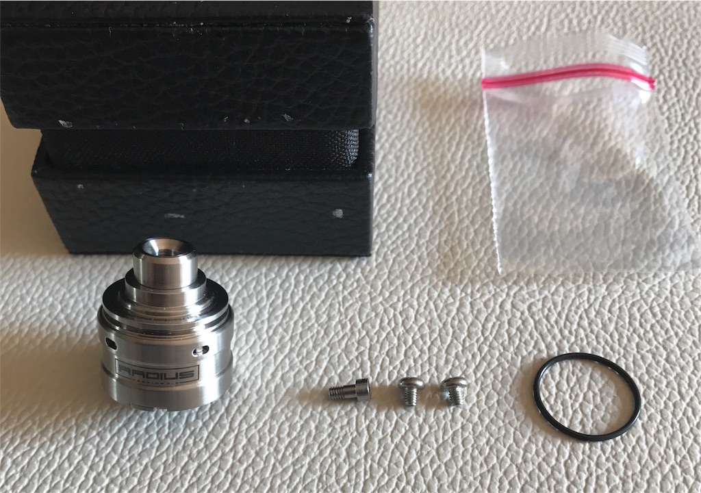 Radius V2 - Vicious Ant RDA squonk bf 買いました - VAPEを嗜み日々是好日