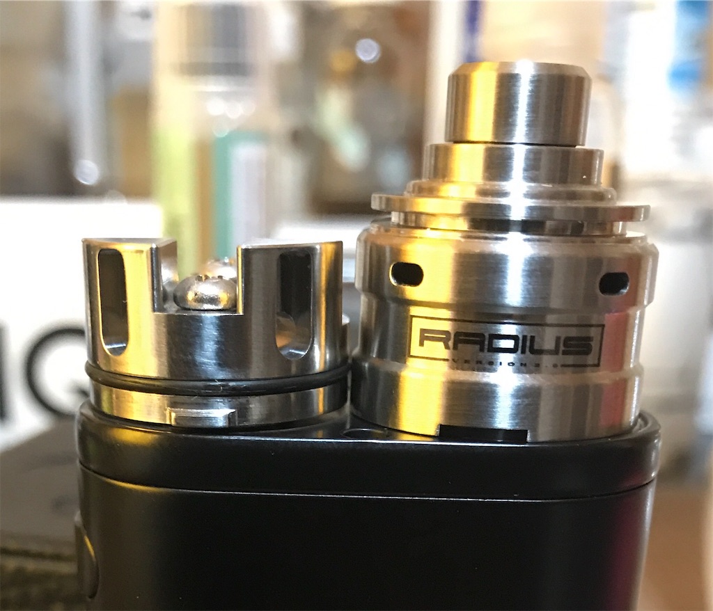 Radius V2 - Vicious Ant RDA squonk bf 買いました - VAPEを嗜み日々是好日