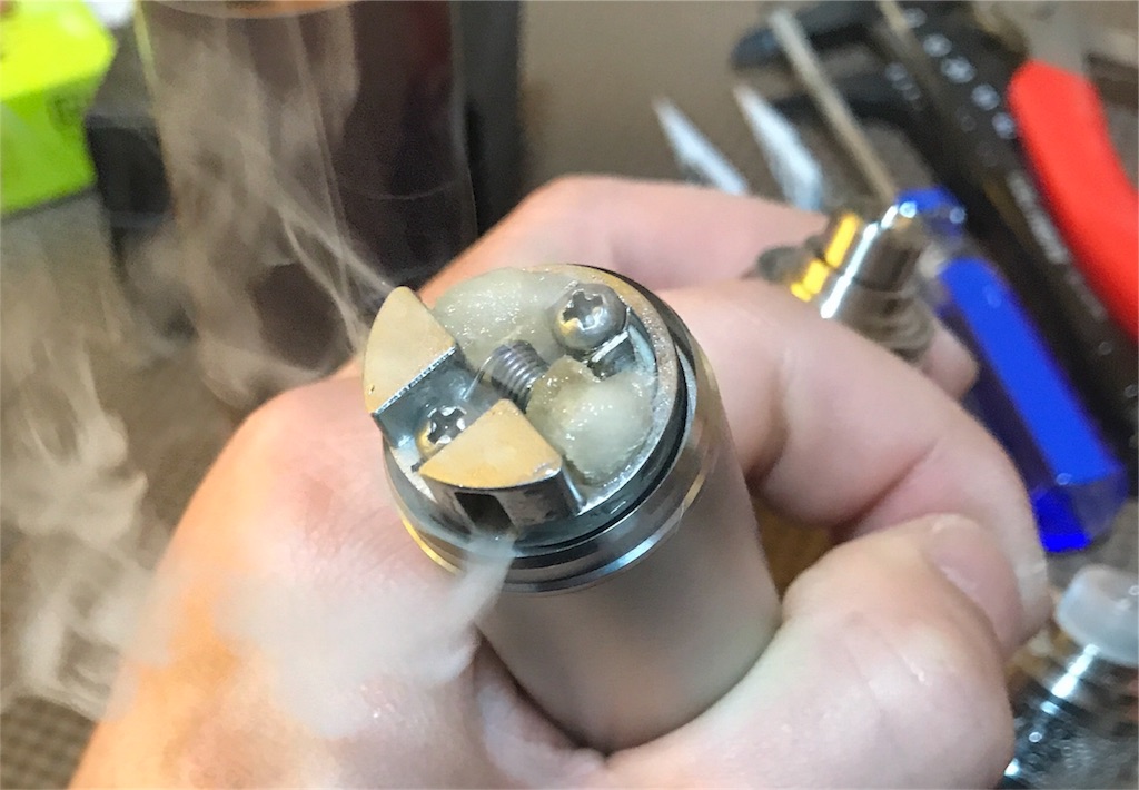 Radius V2 - Vicious Ant RDA squonk bf 買いました - VAPEを嗜み日々是好日