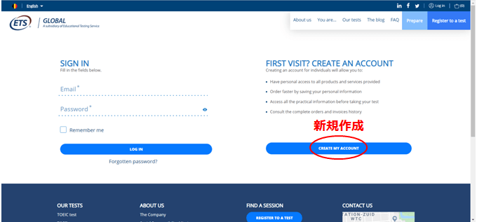 TOEICを海外受験・申し込みする方法：ETS Globalを利用 - ハバタクリケイのアーカイブ