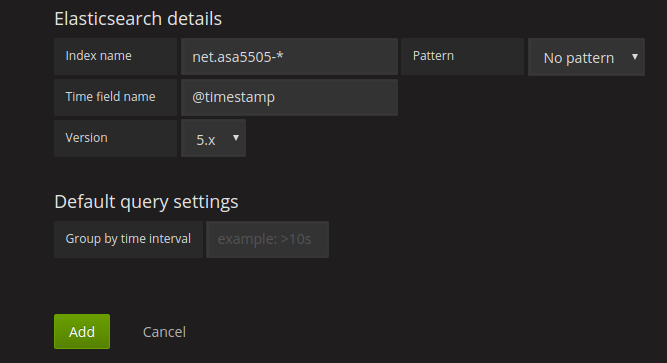 GrafanaでElasticsearchのデータを表示する - designetwork