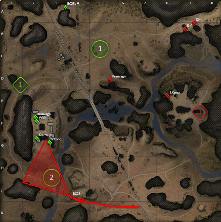 JPL グループステージ day1 - チラ裏