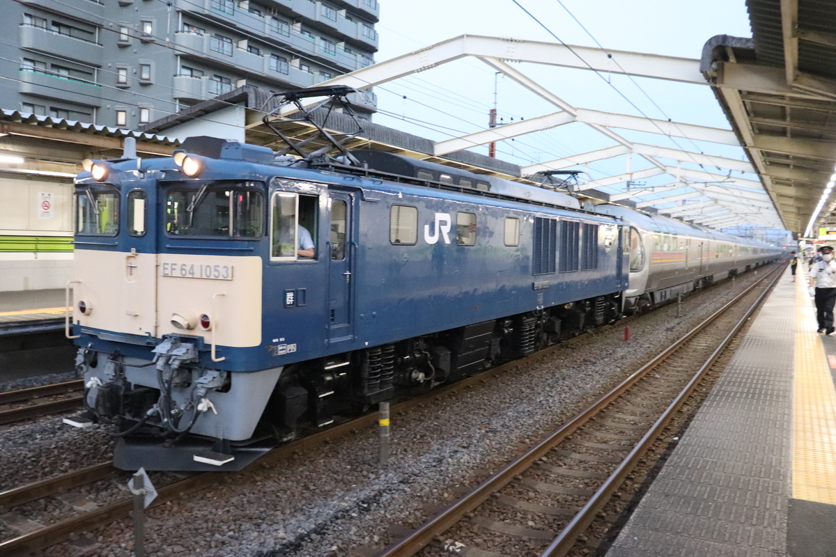2022.08.27 【EF64 1053号機が牽引】信州カシオペアin南流山 - ヒダヰゴ交通局