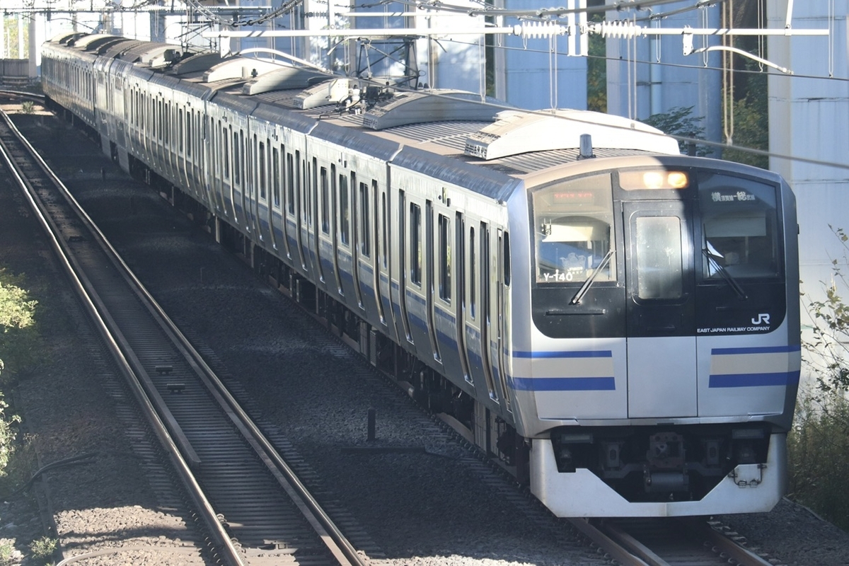 2024.12.21 【両者とも2025年に全廃？】横須賀線E217系、横浜市地下鉄3000A形を横浜市内で撮る - ヒダヰゴ交通局