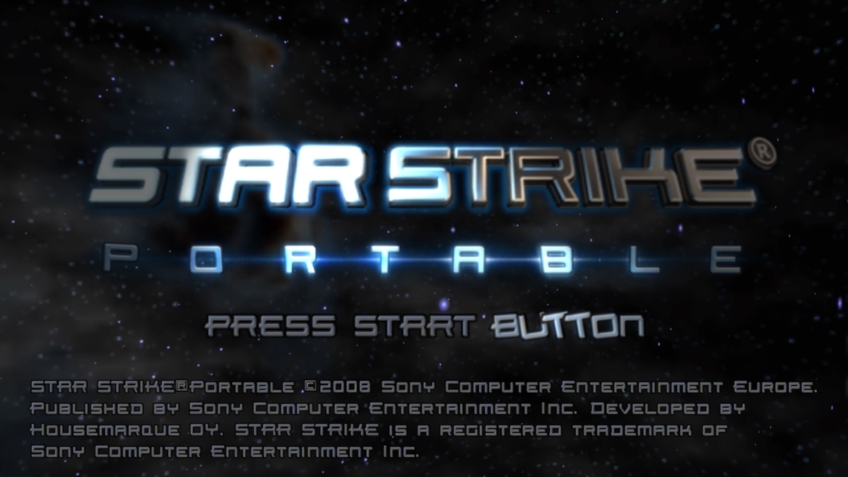 PSplusプレミアムコースにPSP『STAR STRIKE PORTABLE』が追加！ - 絶対SIMPLE主義