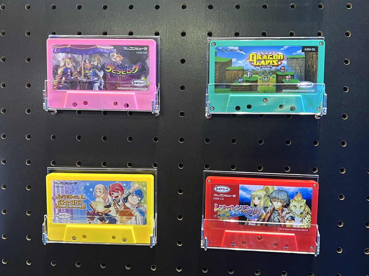 カセットテープでレトロRPGを展示！新作人狼ADV『Depth Loop』も体験できたケムコブース【#TGS2025 レポート】 - 絶対SIMPLE主義