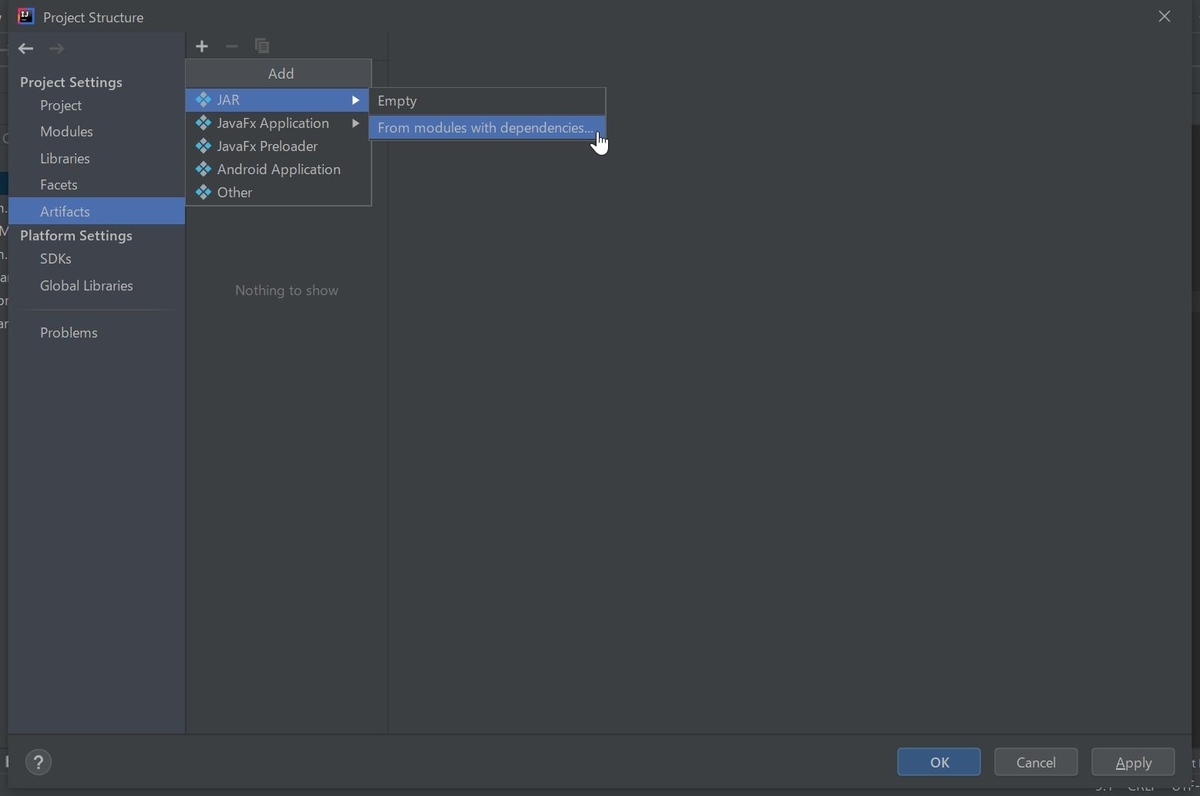 とりあえずIntelliJでjavaのプロジェクトをビルドして実行可能なjarを作成する方法 - Tech入門ブログ