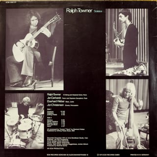 (ECM1060) Ralph Towner: Solstice (1974) 1年経って聴き直し - K’s Jazz Days