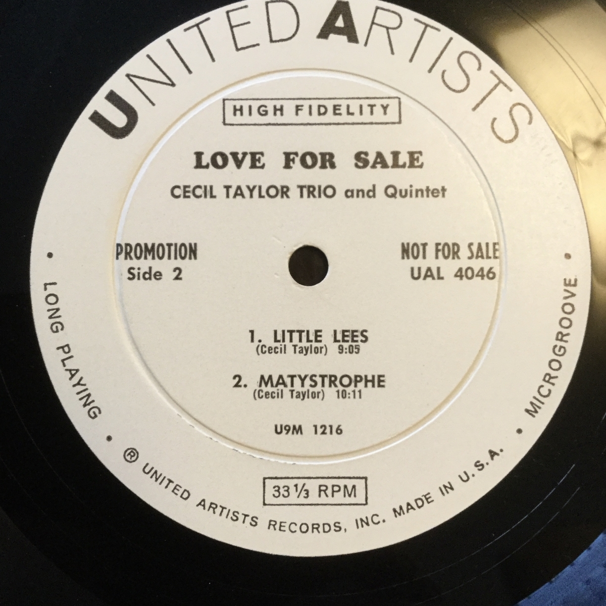 Cecil Taylor: Love For Sale - K’s Jazz Days