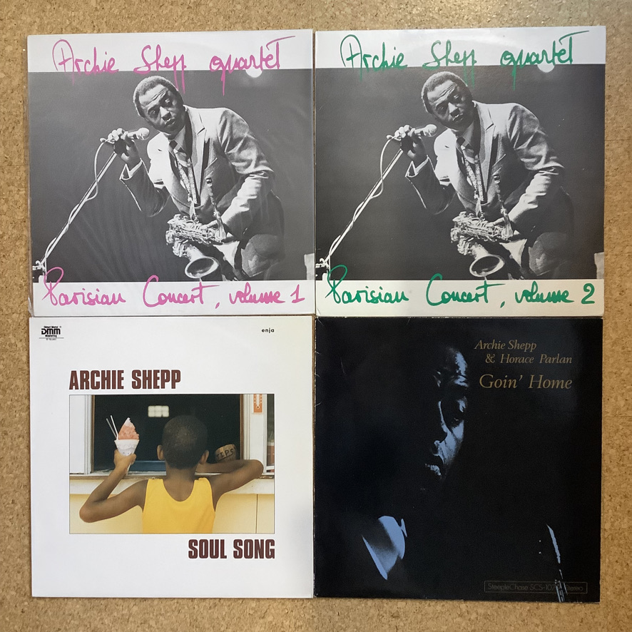 Archie SheppのDiscographyと保有音源 - K’s Jazz Days