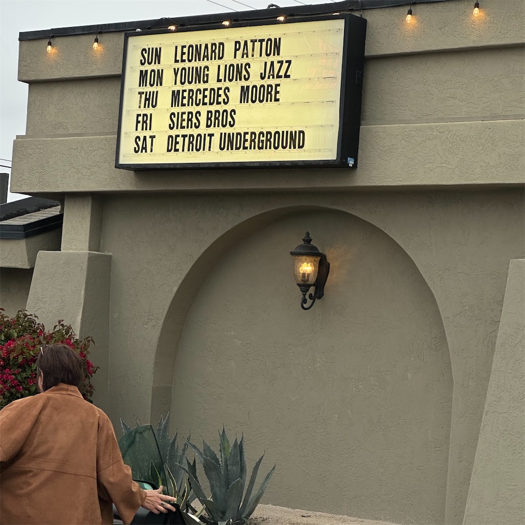 San Diego: Leonard Patton at Tio Leo's (6月11日) - K’s Jazz Days