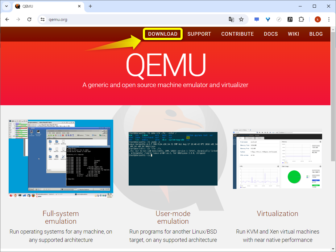 QEMUで組み込みLinux（Buildroot＋BusyBox）をやってみる - 土日の勉強ノート