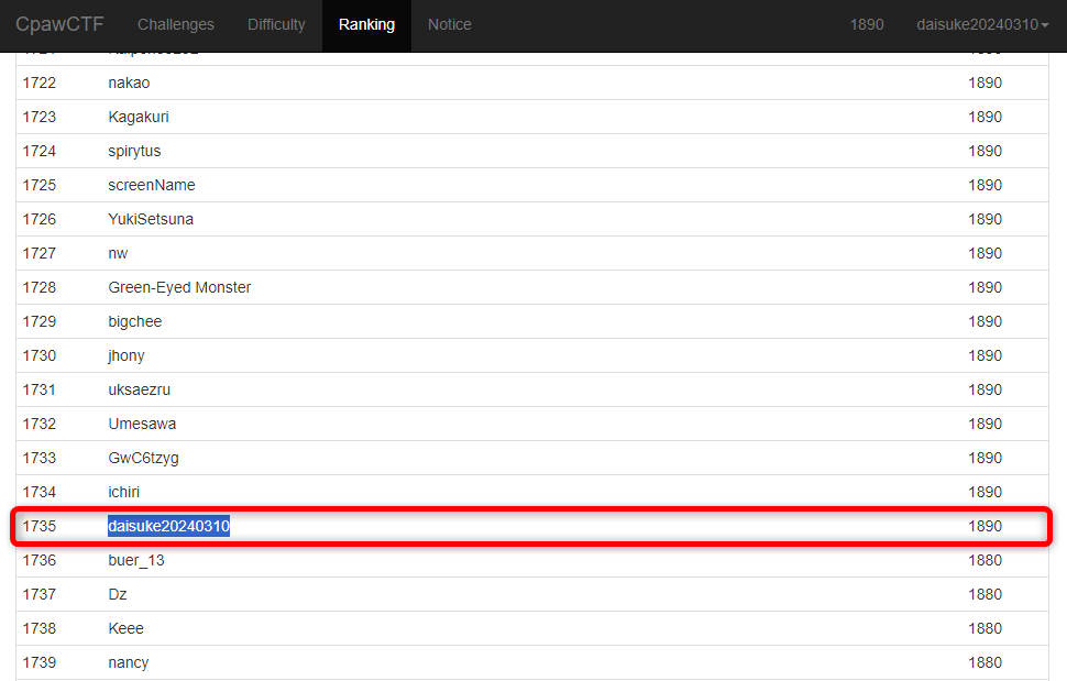 CTF初心者向けのCpawCTFをやってみた - 土日の勉強ノート