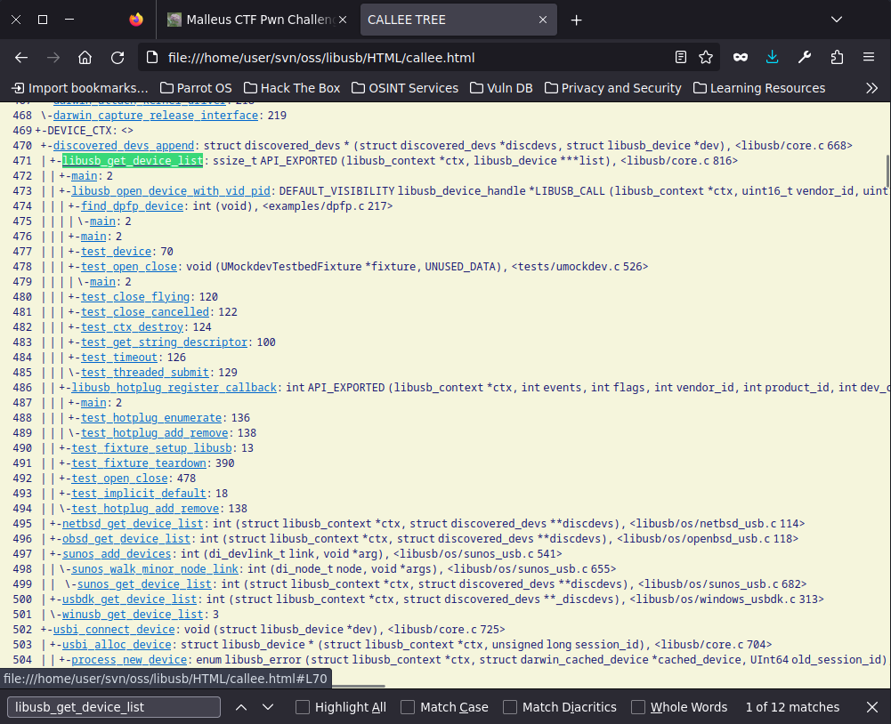 GNU Globalとcflowでソースコードを可視化してみる - 土日の勉強ノート