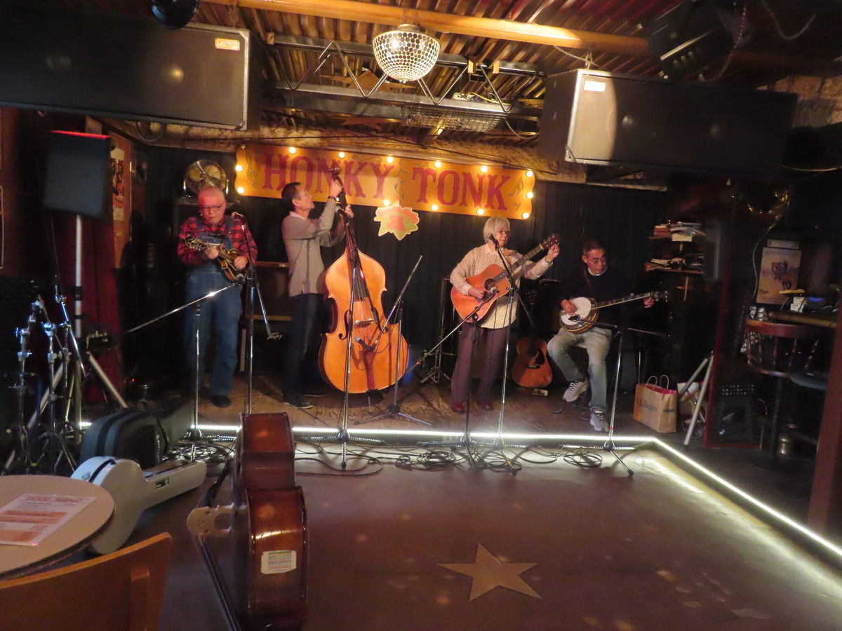 千日前BGAB・秋元慎バンド＠京都ホンキートンク - ひな菊の丘から