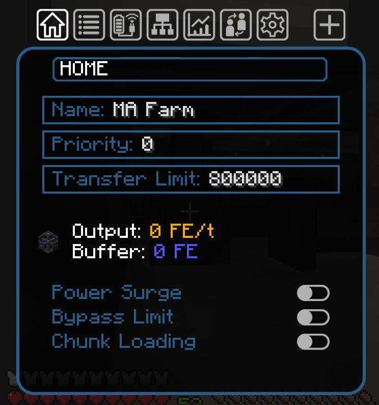 復帰勢のMinecraft1.18.2工業MOD Flux Networks - ゲームとプログラミングのブログ