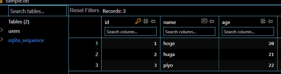 RustのORM SeaORMを使ってみる - ゲームとプログラミングのブログ