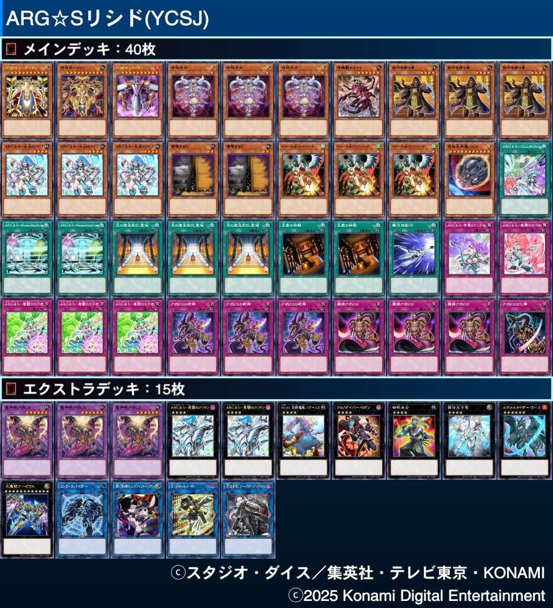 YCSJ NAGOYA 2025 簡易レポ - ジェネクスと歩む遊戯王日記