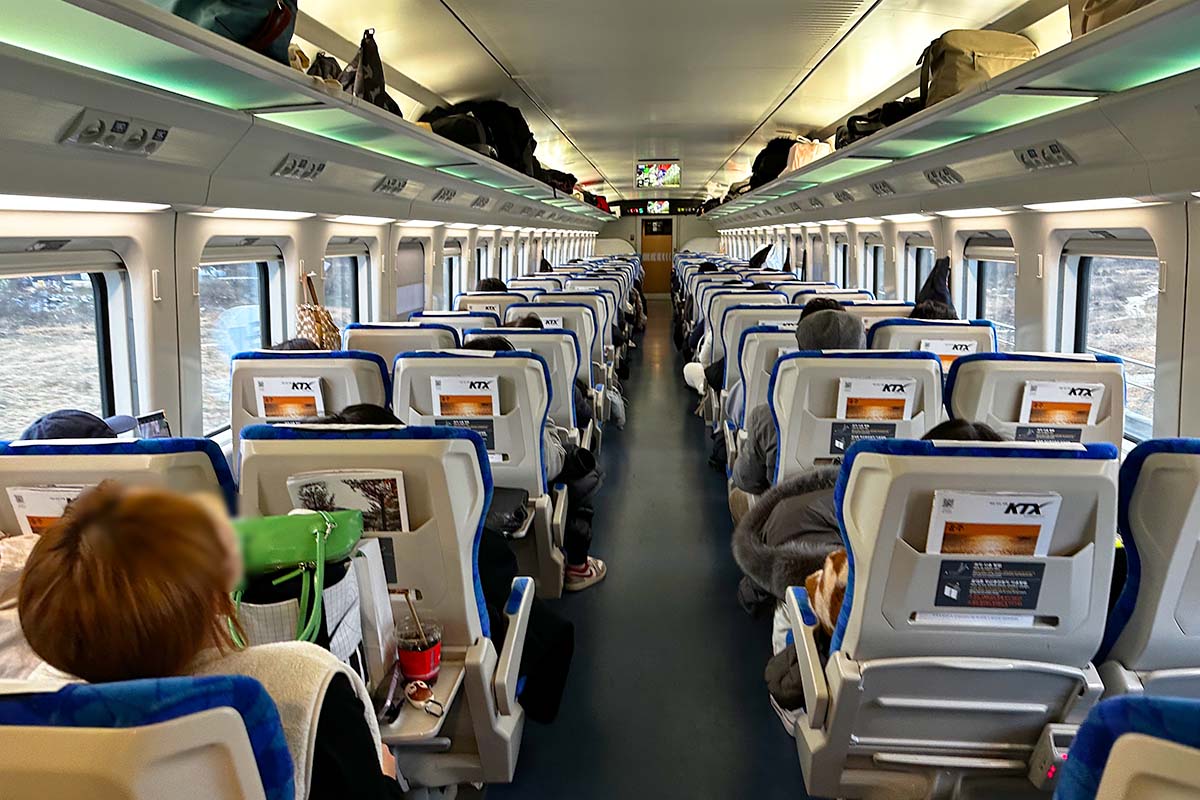 KTX-イウム乗車記 平昌タッチ! - 弾丸トラベルは怖くない!