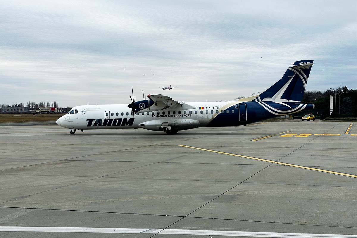 TAROM ATR72-600 フライトレビュー - 弾丸トラベルは怖くない!