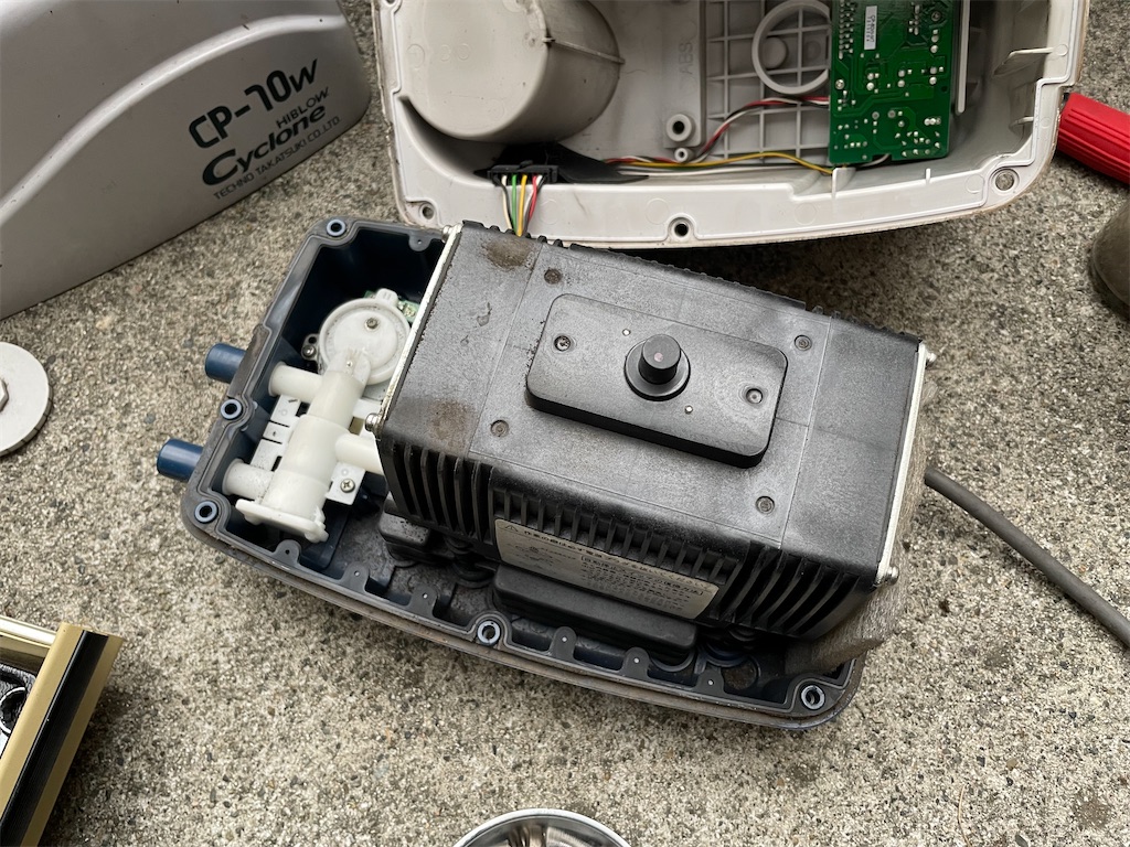 修理 浄化槽のポンプ CP-70w - だあさんの連絡帳