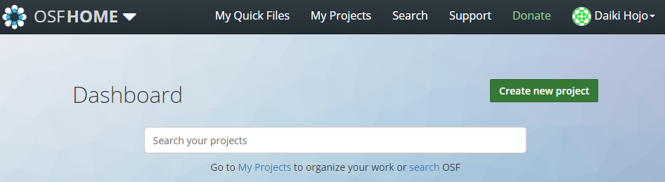 OSF (Open Science Framework) で、オープンな心理学研究を目指して - PsyStat.