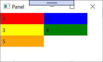 C# WPF-Tips-StackPanelとDockPanelとWrapPanel - エンジニアの備忘録