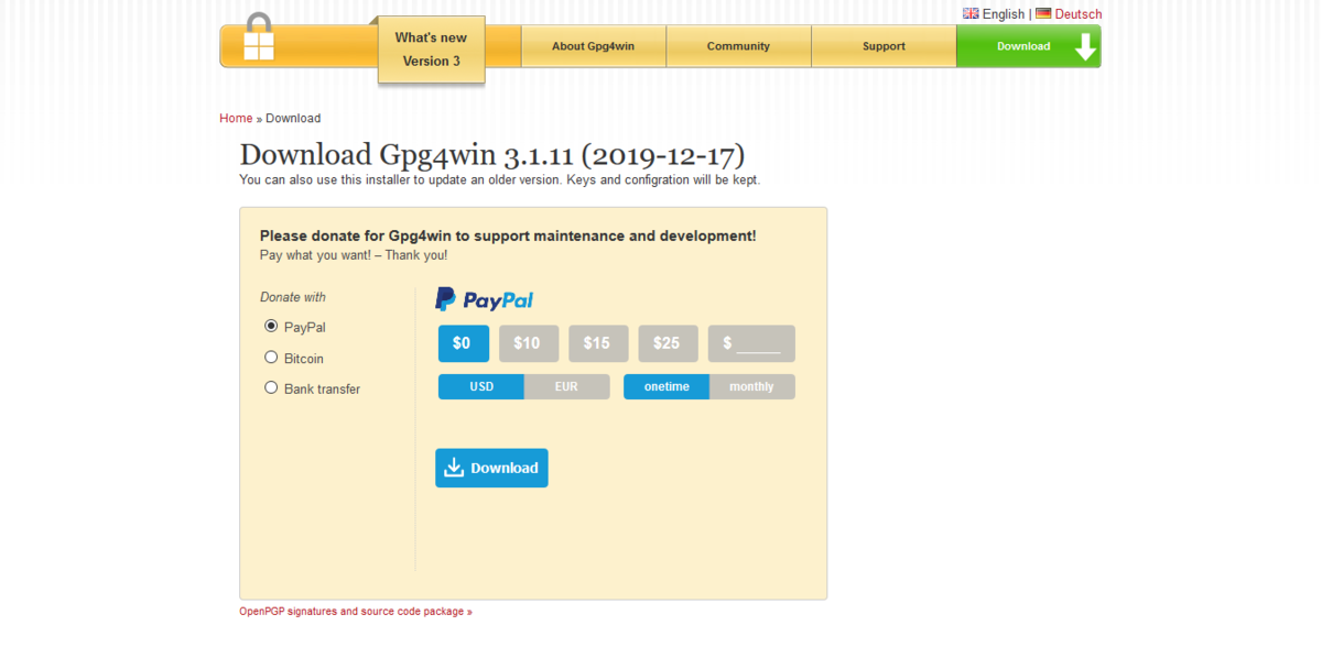 Windows環境でPGP(GnuPG)を使う~Gpg4winのインストールとセットアップ~ - どっかの元高専生の技術備忘録