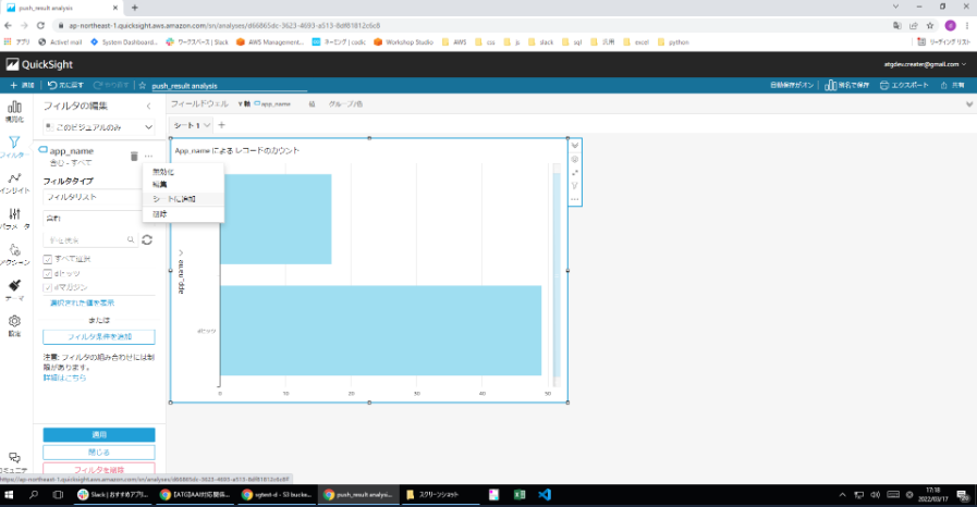 Amazon QuickSightでダッシュボードを作ってみた - ENGINEERING BLOG ドコモ開発者ブログ