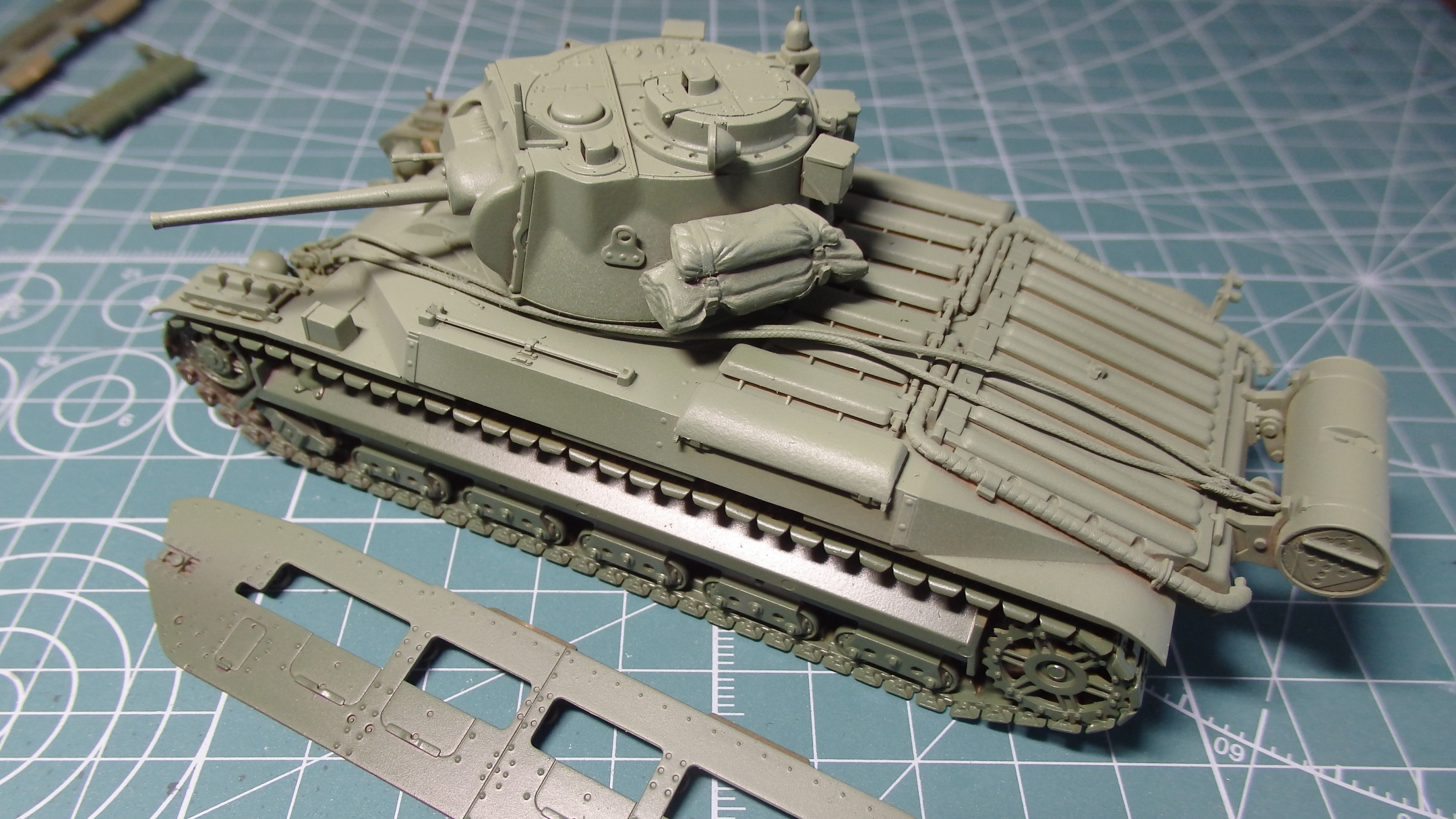 模型製作: TAMIYA 1/48 Matilda Mk.III / IV - 歩兵戦車 マチルダ - 旅と模型