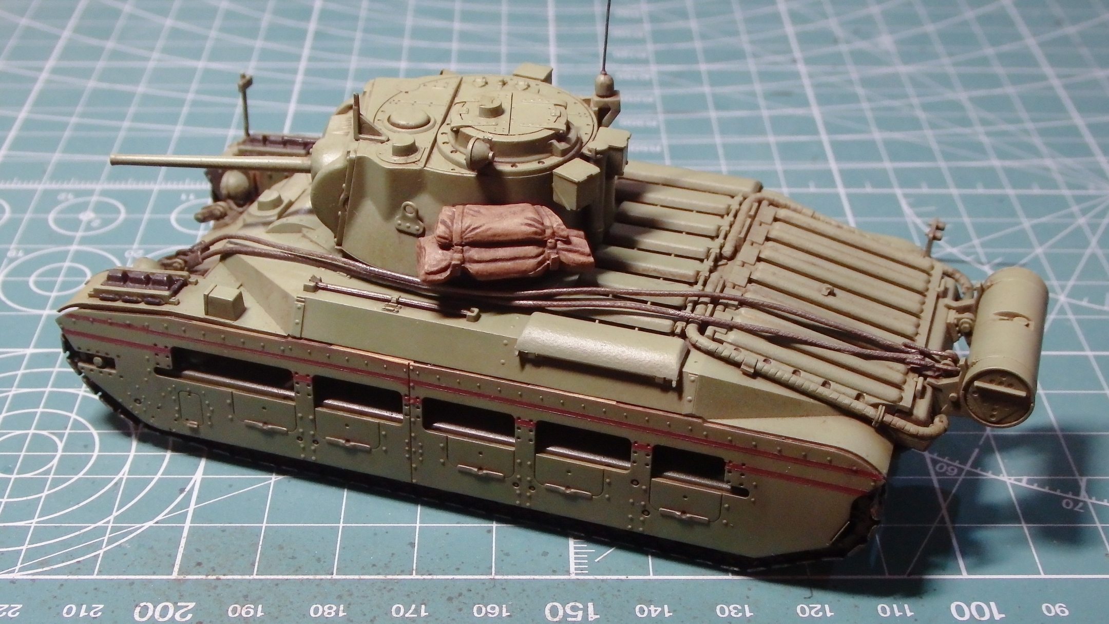 模型製作: TAMIYA 1/48 Matilda Mk.III / IV - 歩兵戦車 マチルダ - 旅と模型