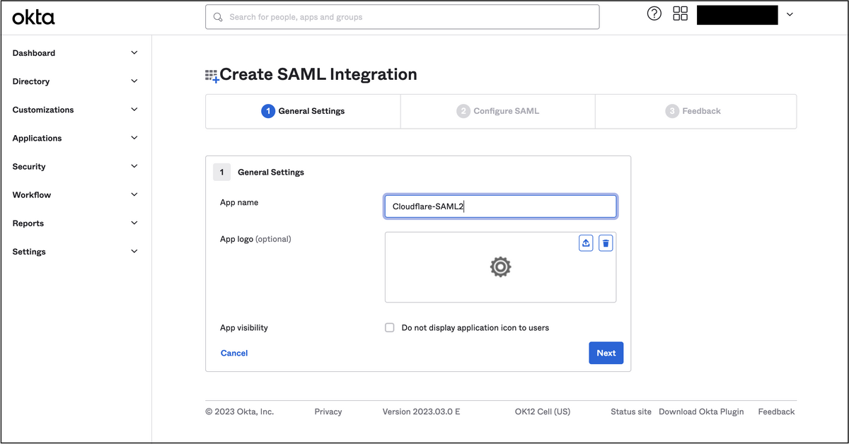 Cloudflare Zero TrustのIdPとしてOktaを導入してみた① - メモのページ - チラシの裏メモ 3枚目