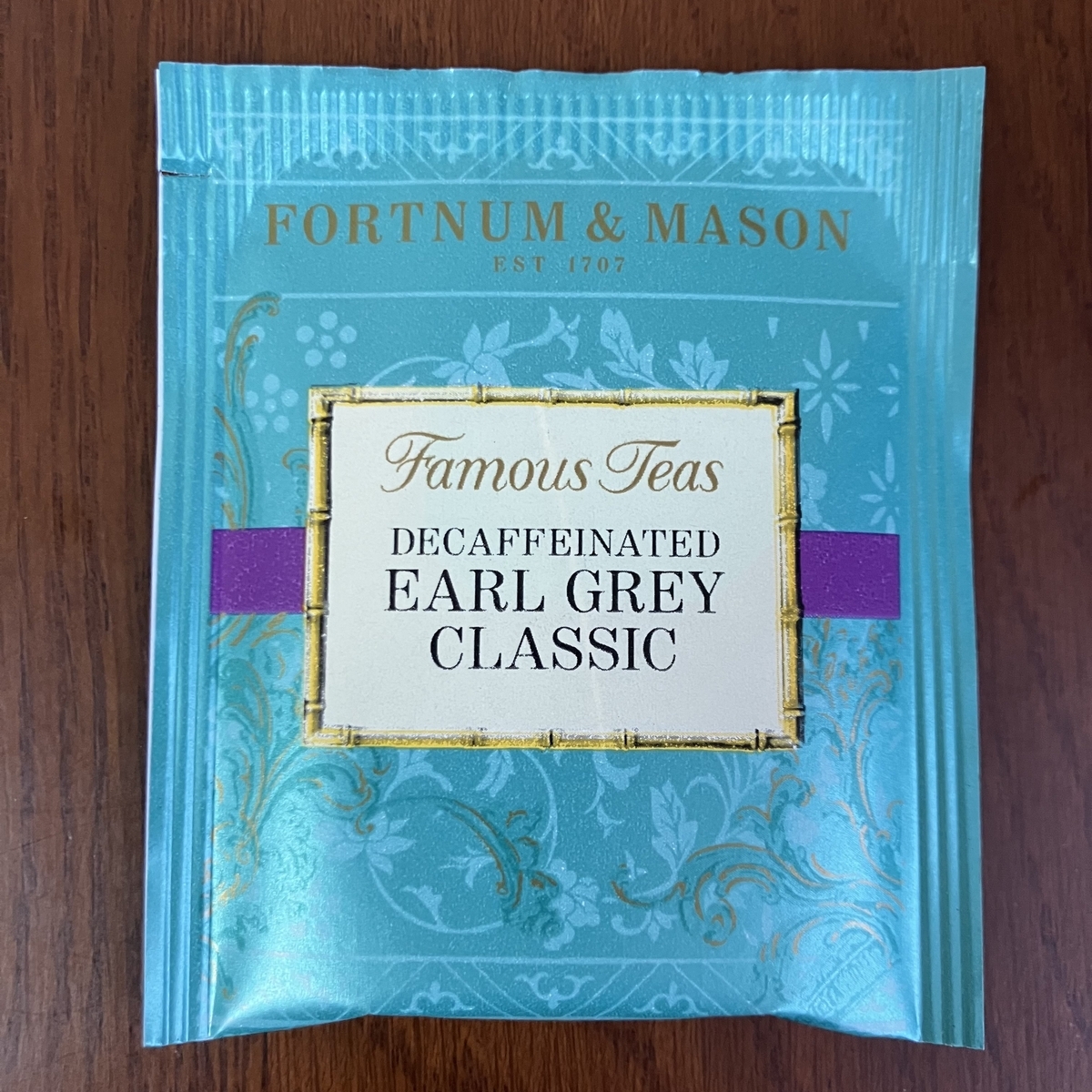 FORTNUM & MASON（EARL GREY CLASSIC） - a blog about decaf