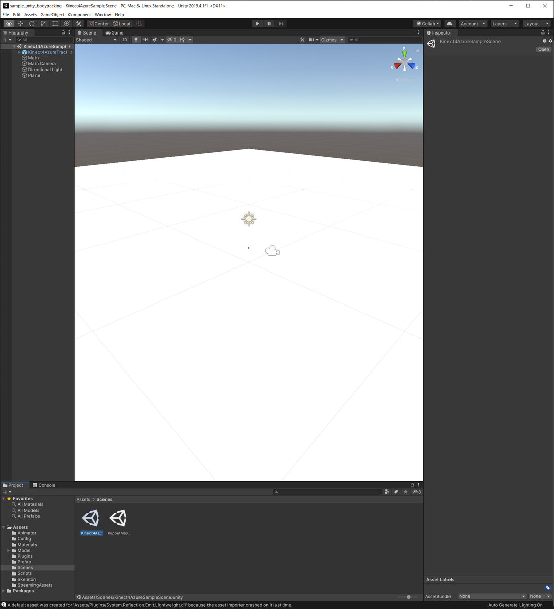 【Azure Kinect】自分のポーズに合わせてUnity上のキャラクタを動かしたい（直接的Unity連携編） - Deep Tech. Blog