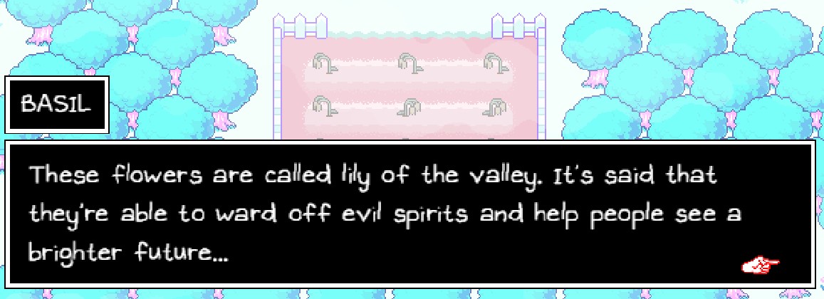 Mari and the lily of the valley: the power to see a brighter future - OMORI 考察、解説などメモ置き場