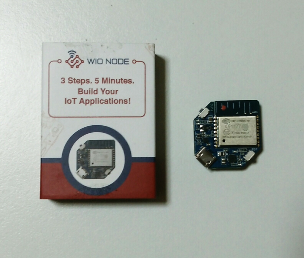 Wio NodeをArduinoとして動作させる - もやし丸の備忘録