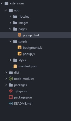 generator-web-extension使ってみよう。 - Yado_tech