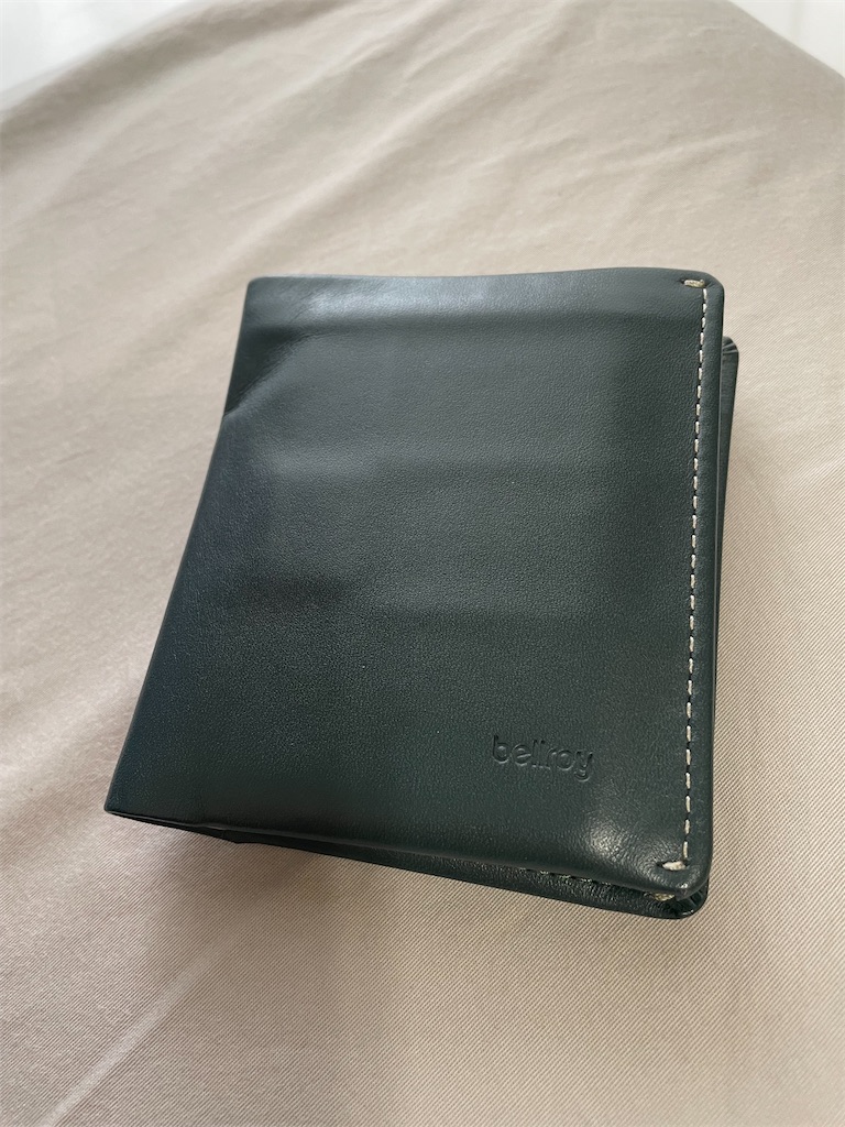 Bellroy 財布の経年変化 - 手帳の湖